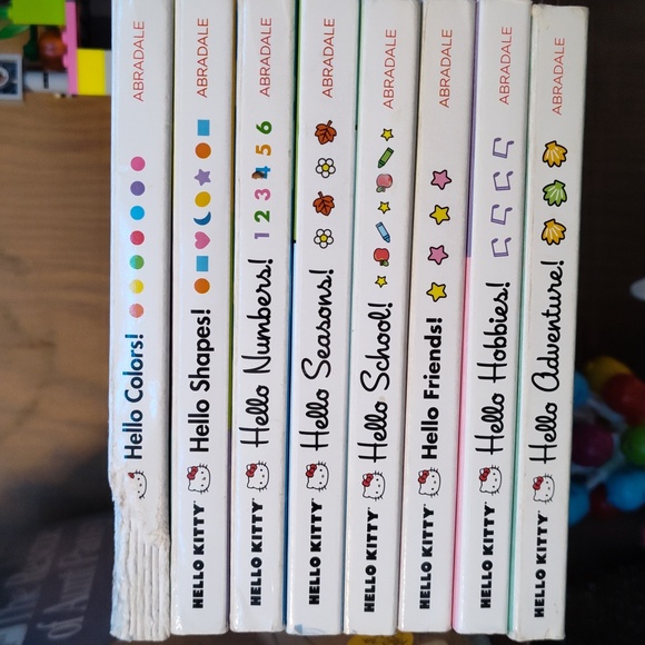 Hello Kitty | Other | Hello Kitty Board Book Storybook Collection 24 ...